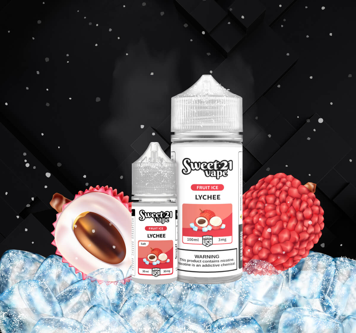 LYCHEE ICE – Sweet21vape | High quality, tasteful and sweet e-liquids ...